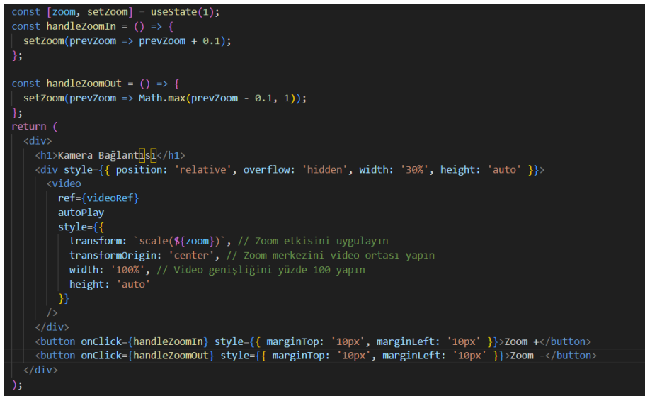 React ile Kamera Bağlantısı Nedir?